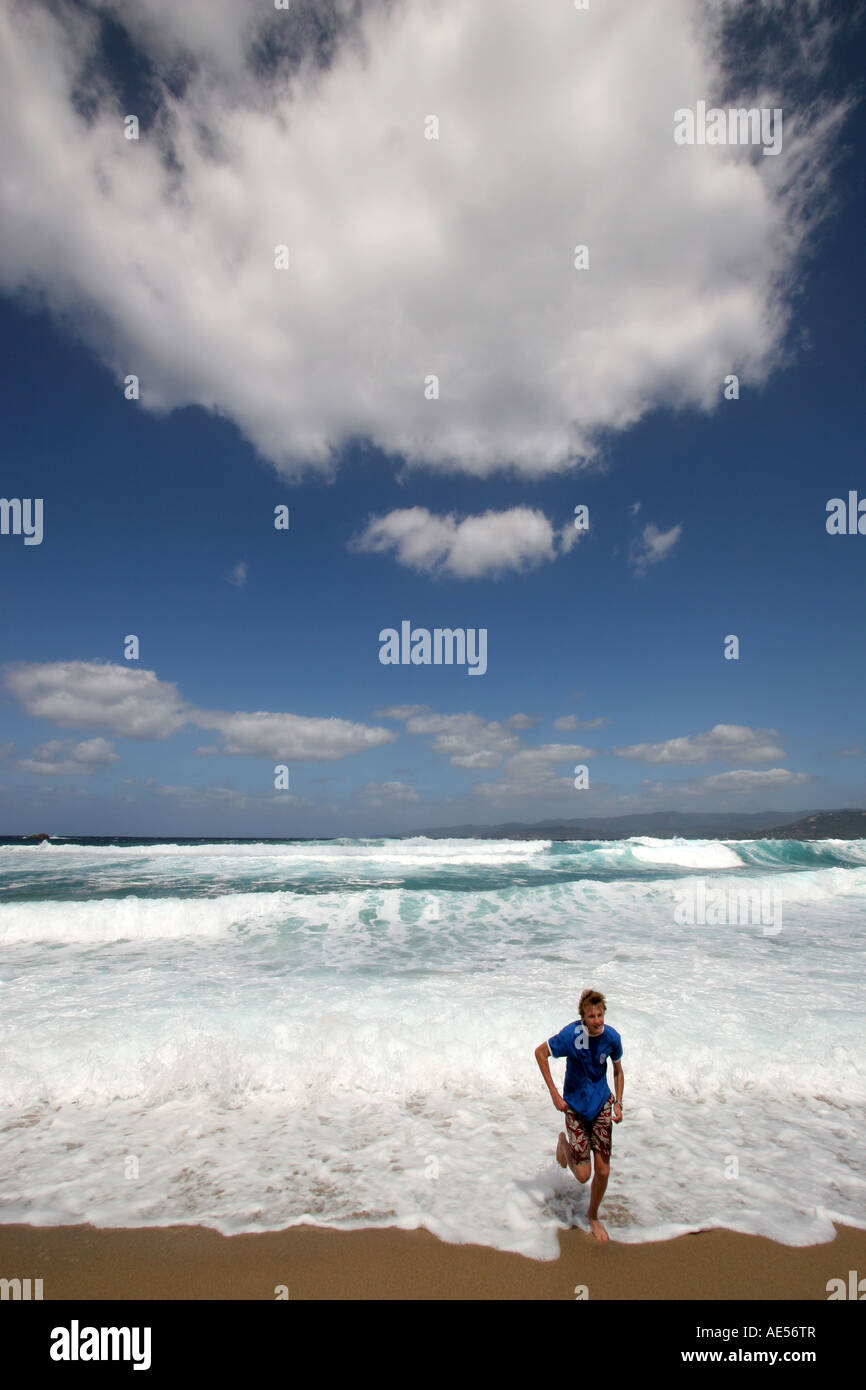 Plage de Portigliolo, Corsica, France Stock Photo - Alamy