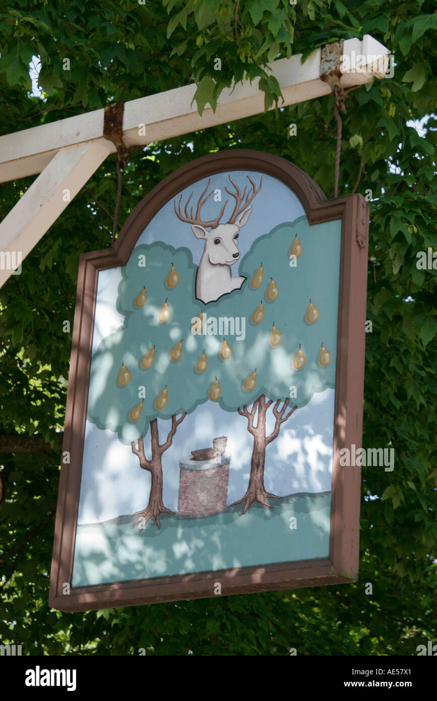 Colonial Williamsburg Virginia,Duke of Gloucester Street,sign,logo ...