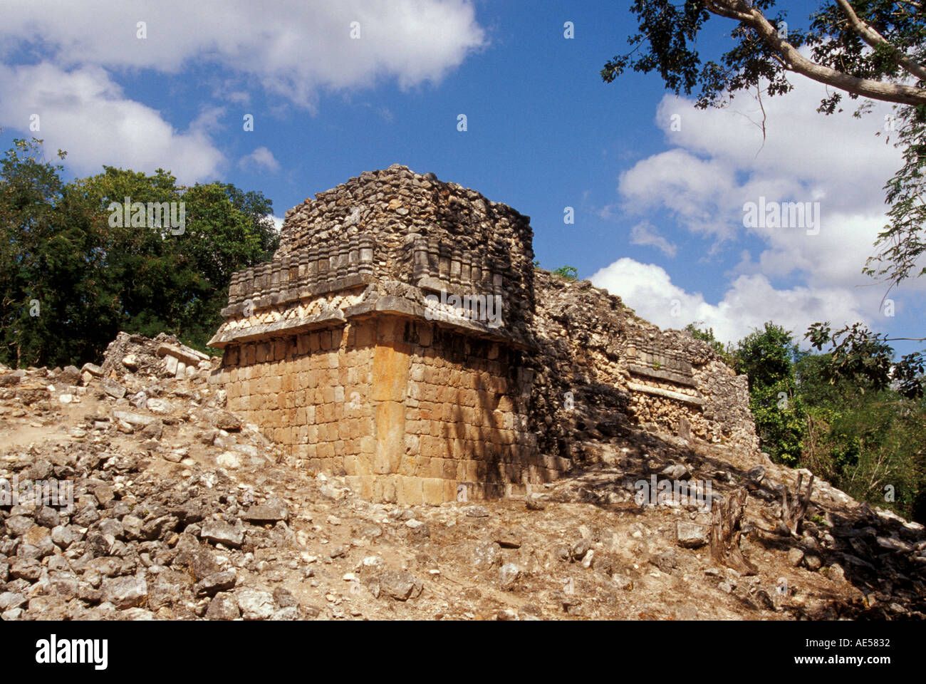 Mexico Yucatan Puuc Route Stock Photo - Alamy