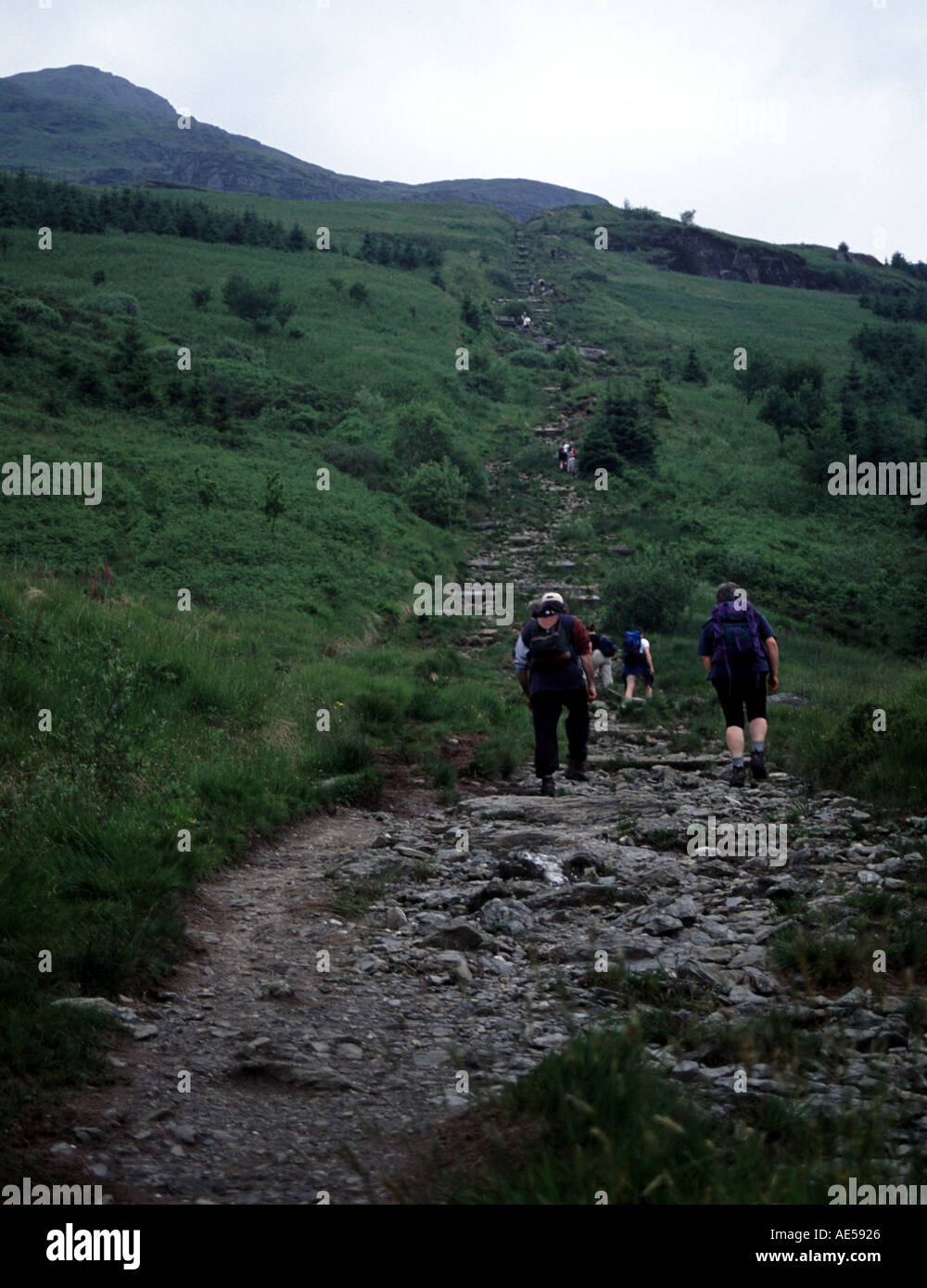 The path to the Cobbler Stock Photo - Alamy