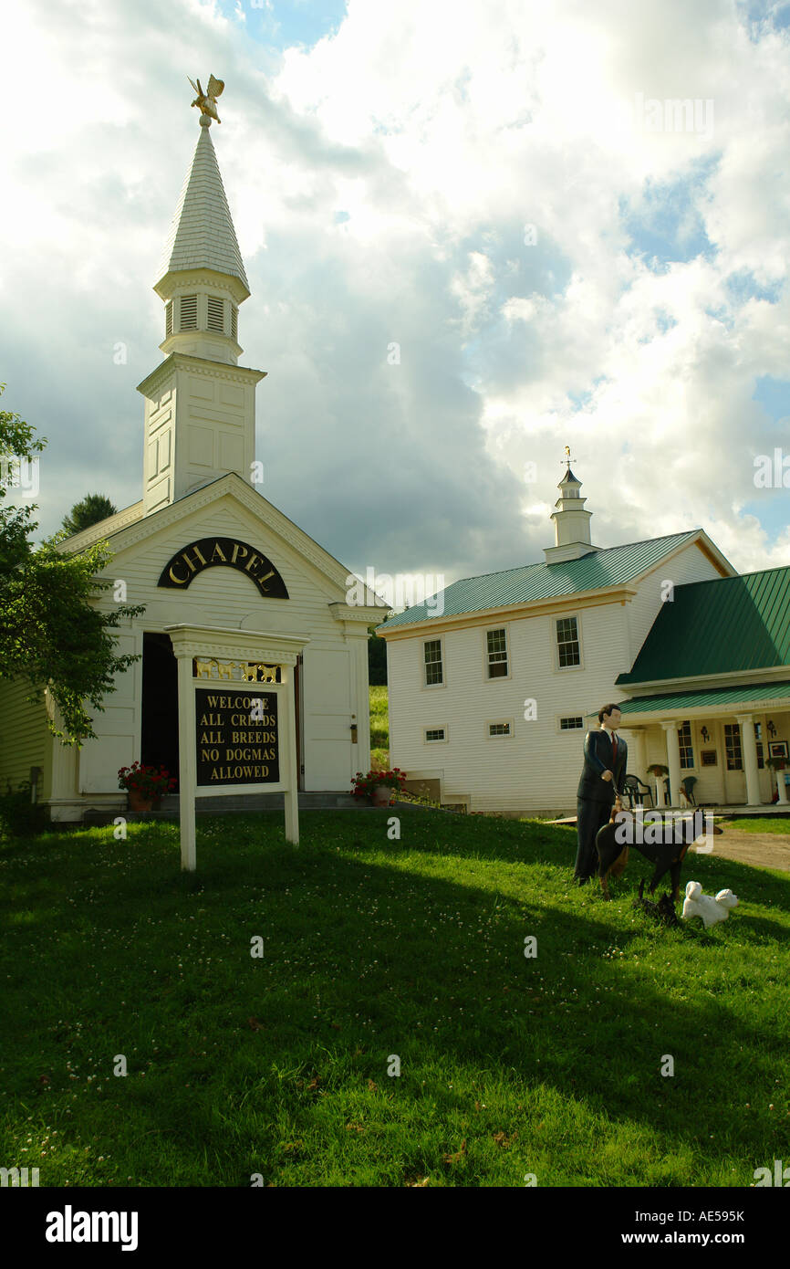 AJD59614, St. Johnsbury, VT, Vermont, Stephen Huneck's Dog Chapel ...
