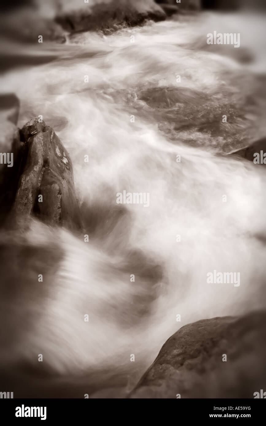 Water flowing through rocks at Rocks State Park Maryland Stock Photo ...