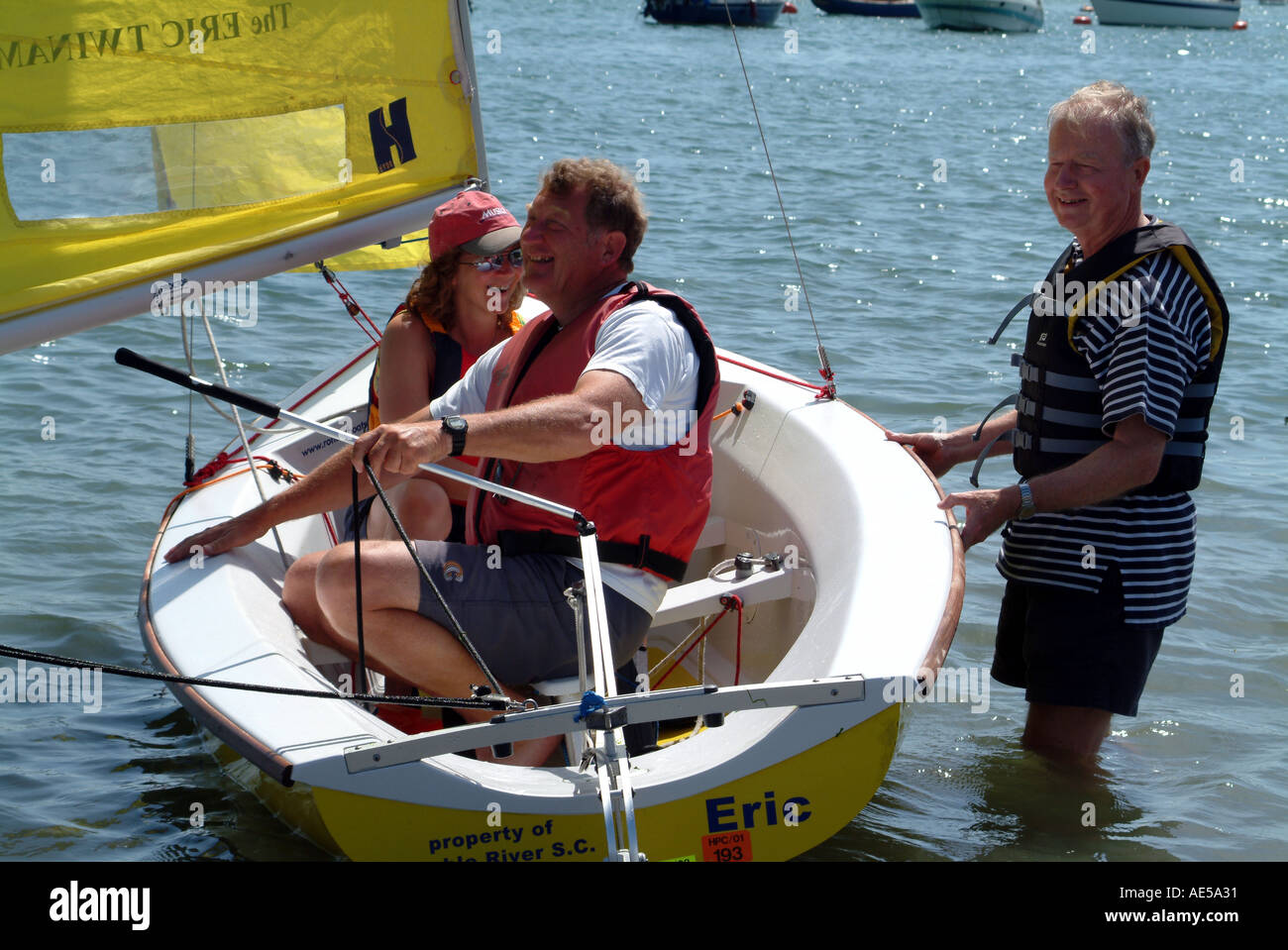 Hamble river boating hi-res stock photography and images - Alamy