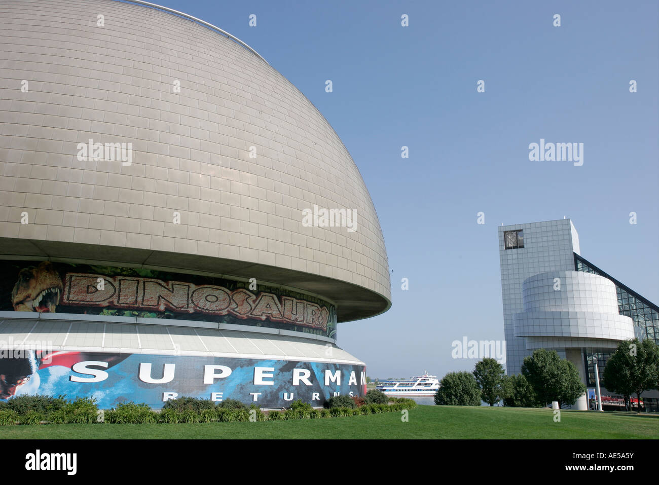 Ohio Cuyahoga County,Cleveland,Omnimax Theater,theatre,Rock & Roll Hall ...