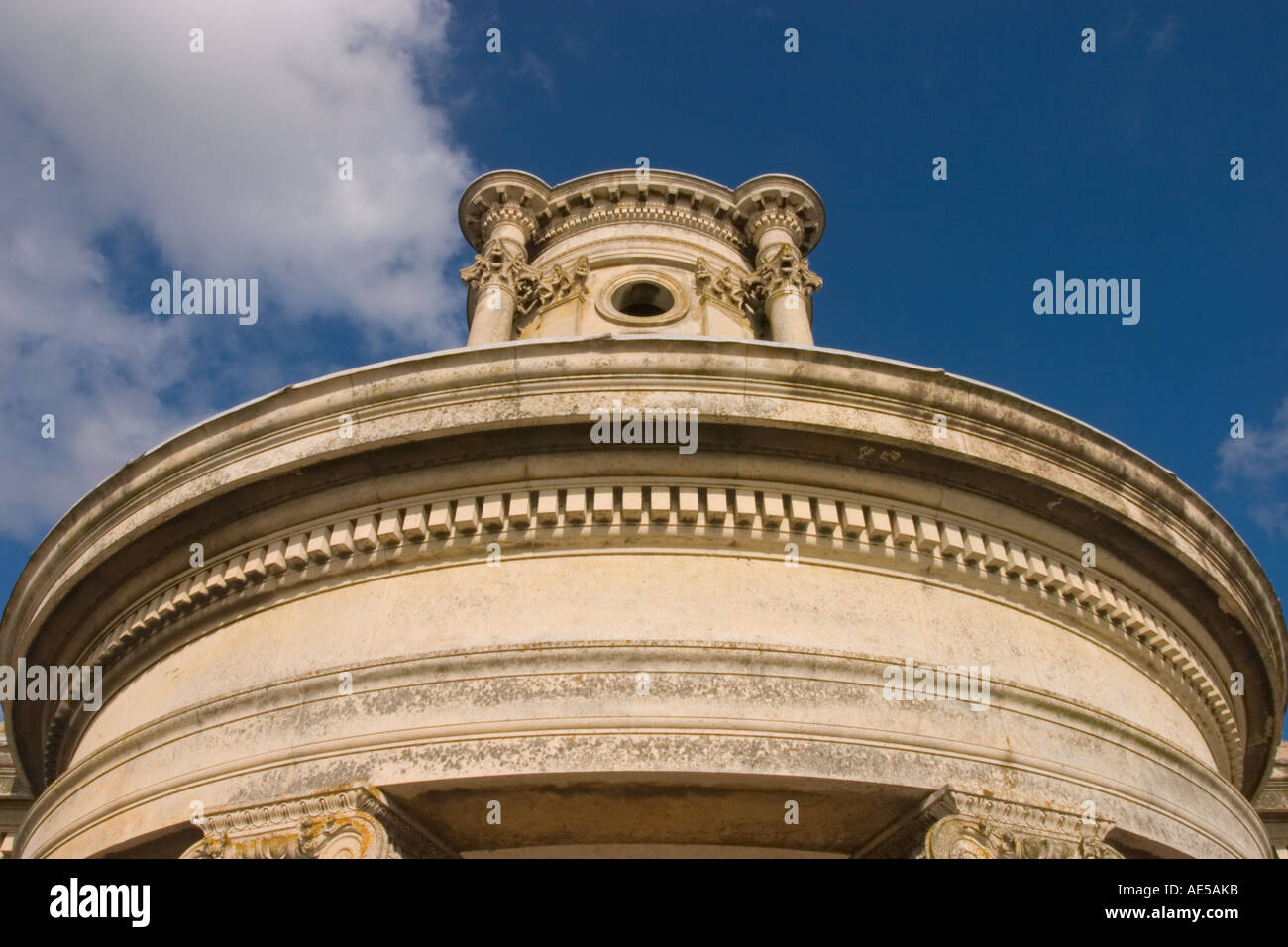 Semi Circular Portico and Tower , Nomanton Church , Rutland Water Stock ...