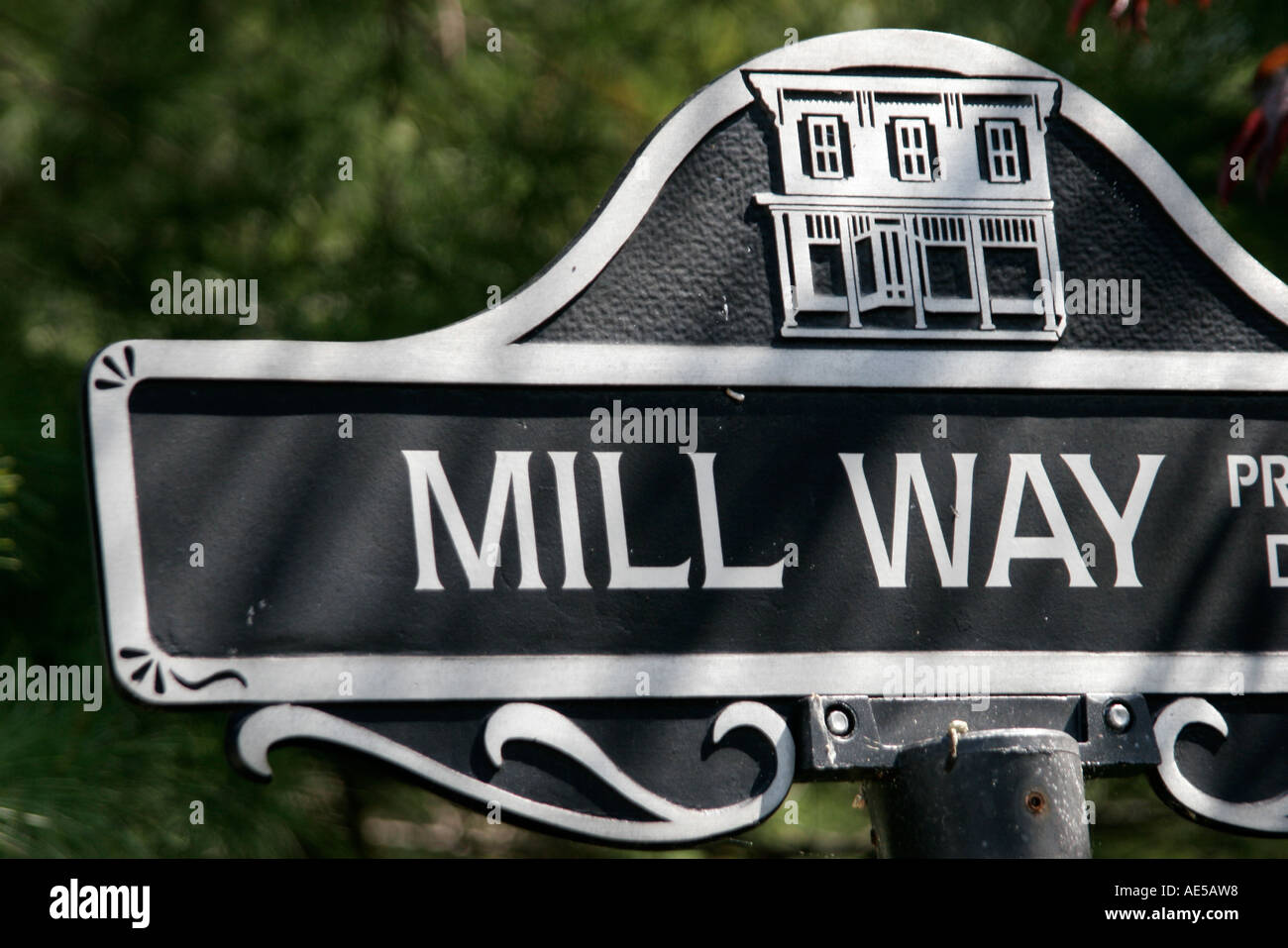 Virginia Loudoun County,Round Hill,sign,logo,Mill Way,visitors travel ...