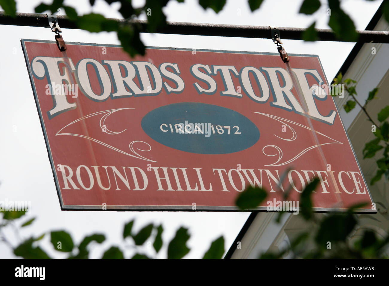 Virginia Loudoun County,Round Hill,sign,logo,Fords Store,constructed ...