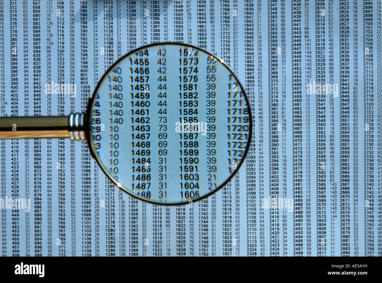 Magnifying glass page hi-res stock photography and images - Alamy