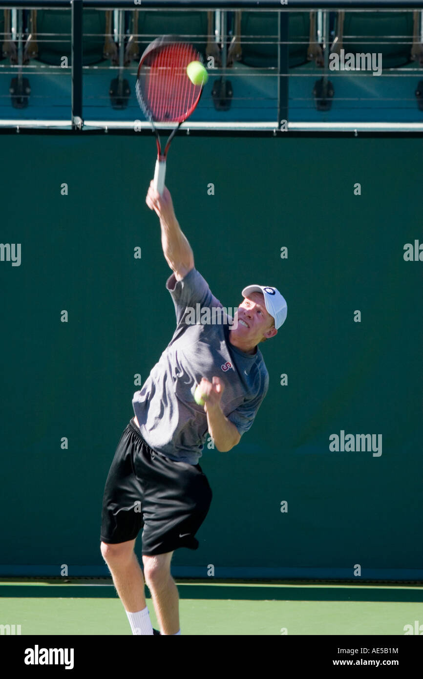 Ball games in which ball is hit with racket hi-res stock photography ...