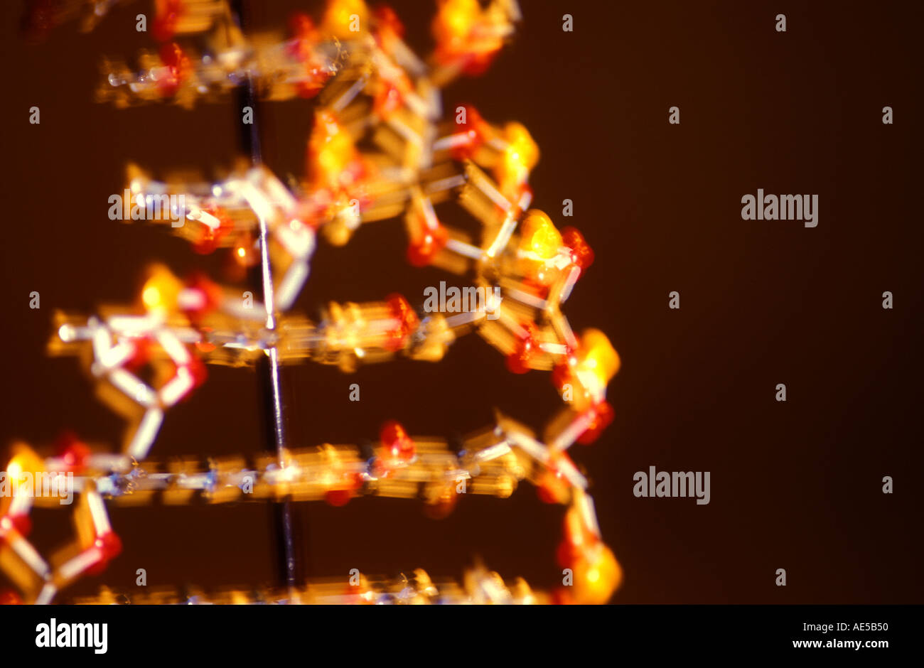 DNA molocule model Stock Photo - Alamy