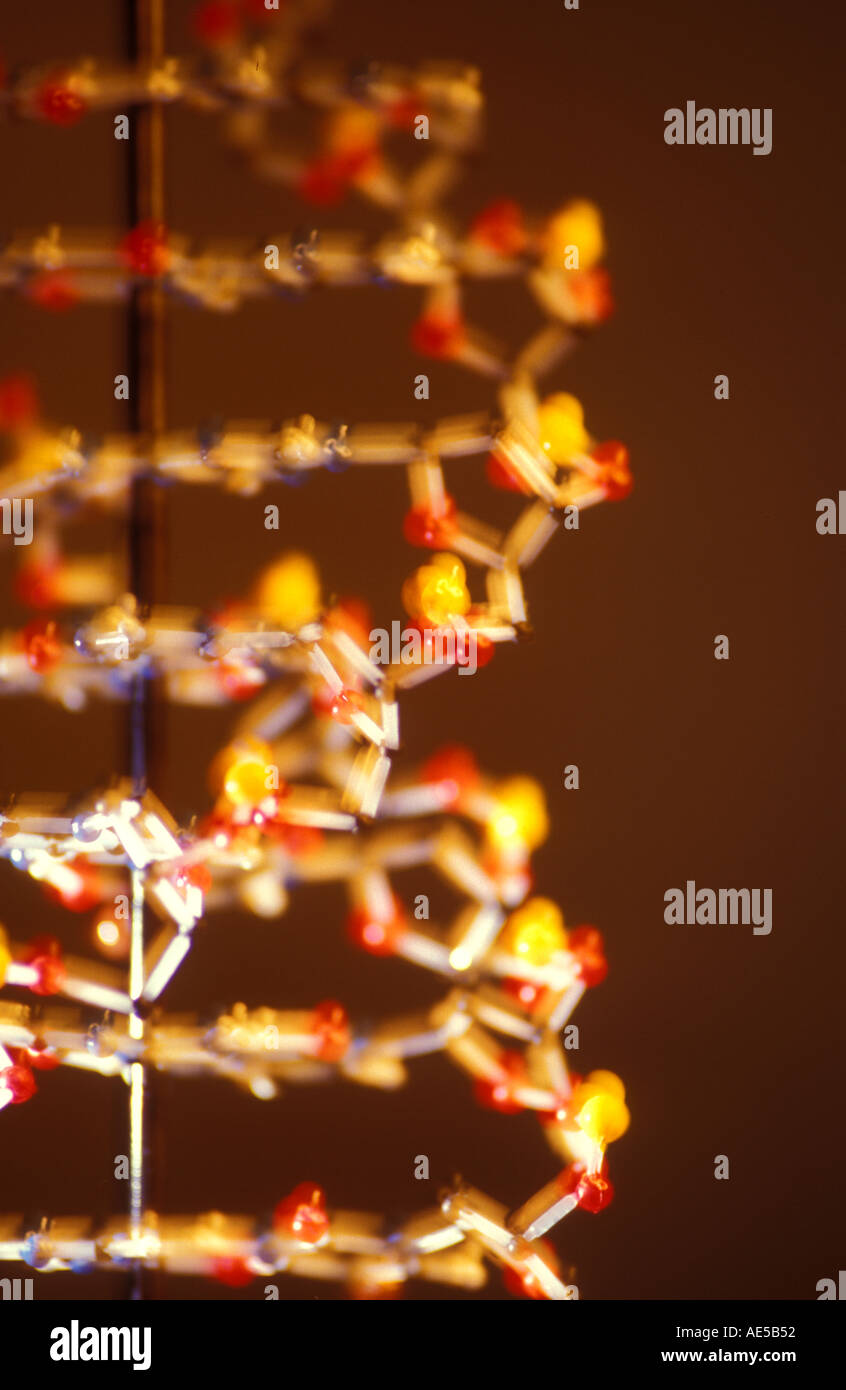 DNA molocule model Stock Photo - Alamy