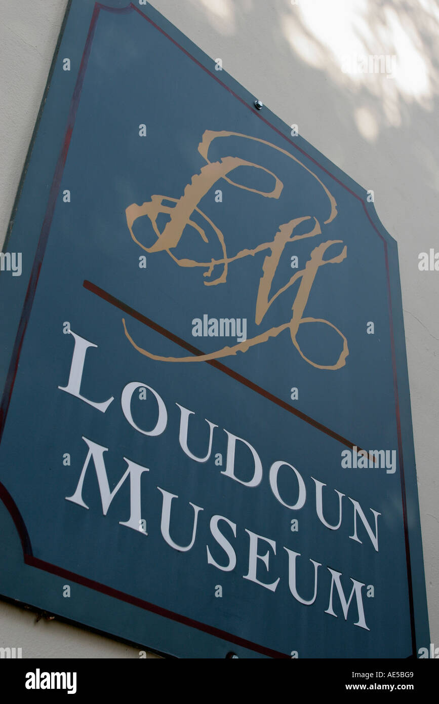 Leesburg Virginia,Loudoun County,Loudoun Street,sign,logo,Loudoun ...