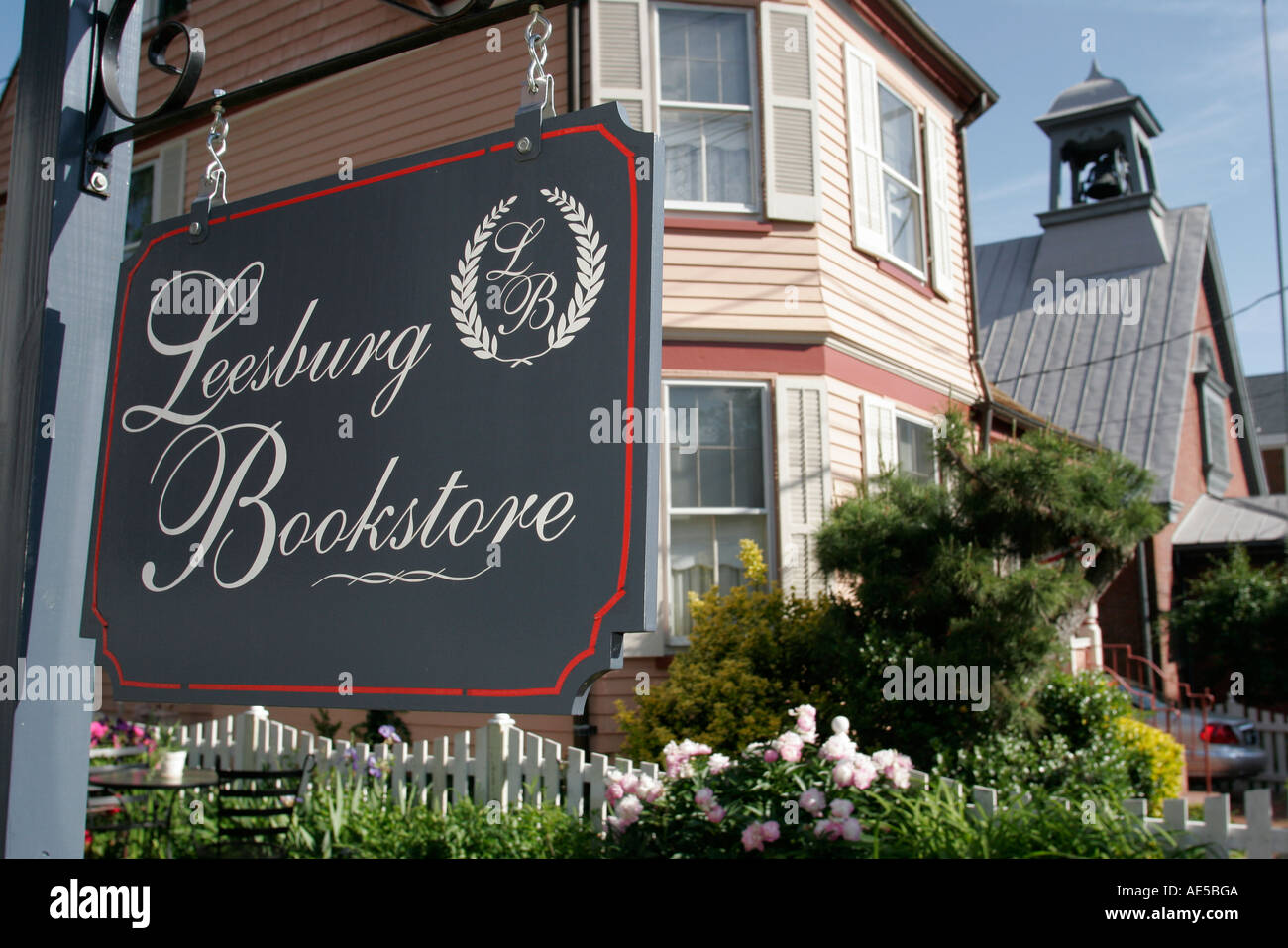 Leesburg Virginia,Loudoun County,Wirt Street,sign,Leesburg Bookstore ...