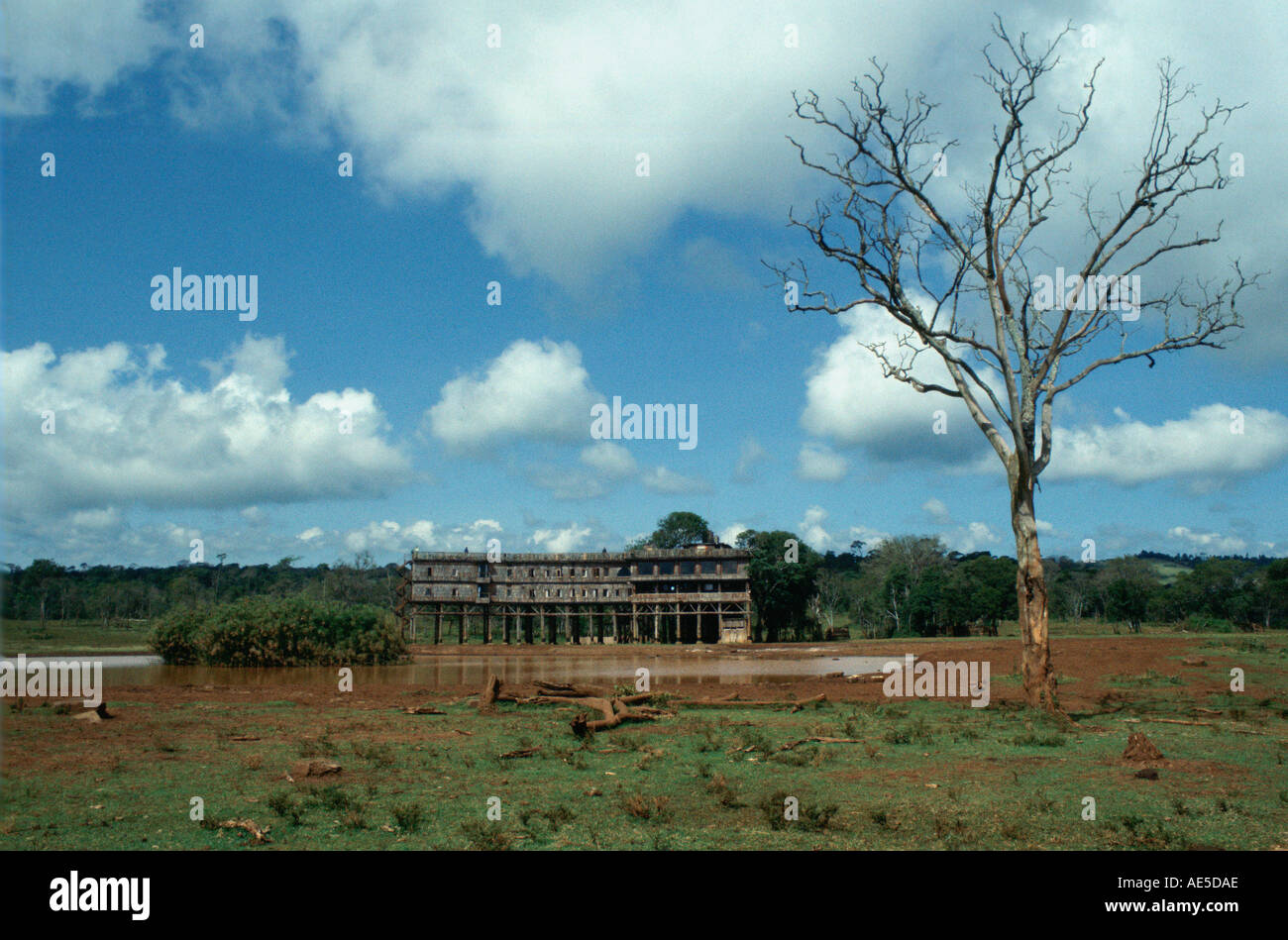 Treetops Safari Lodge in Kenya East Africa Stock Photo - Alamy