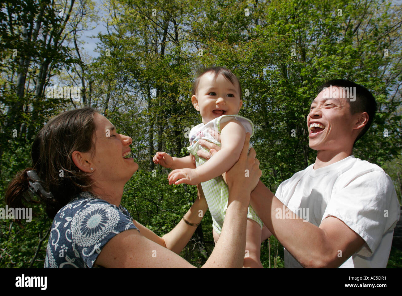 Asian white babies hi-res stock photography and images - Alamy