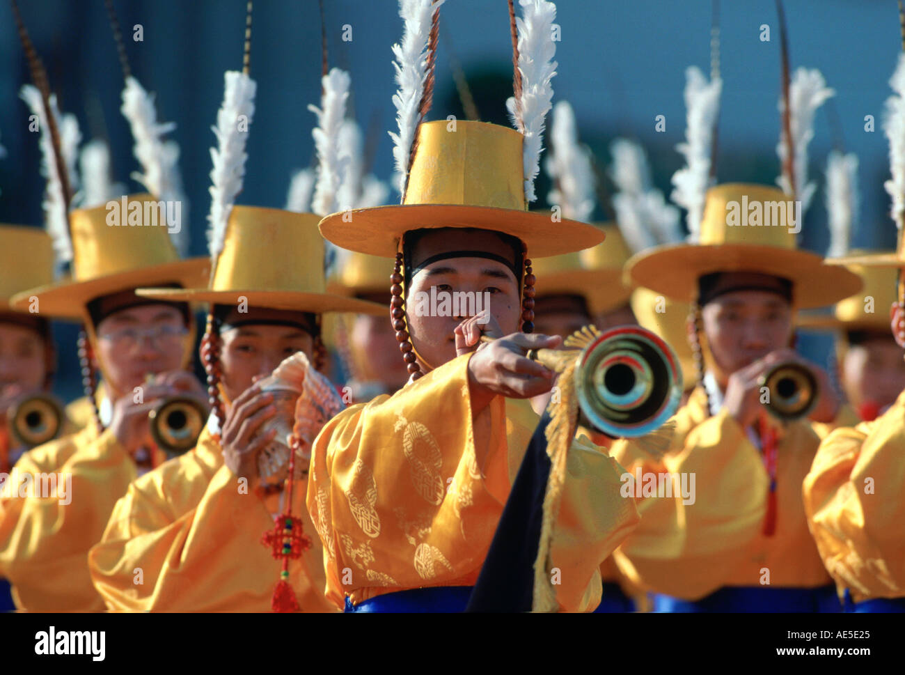 Ceremonial Trumpets High Resolution Stock Photography and Images - Alamy