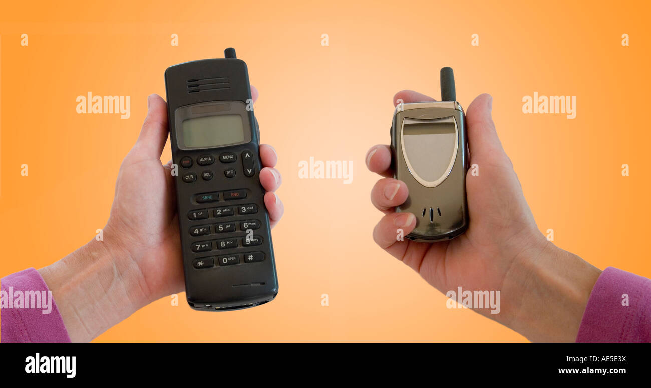 Past present future technology devices hi-res stock photography and ...