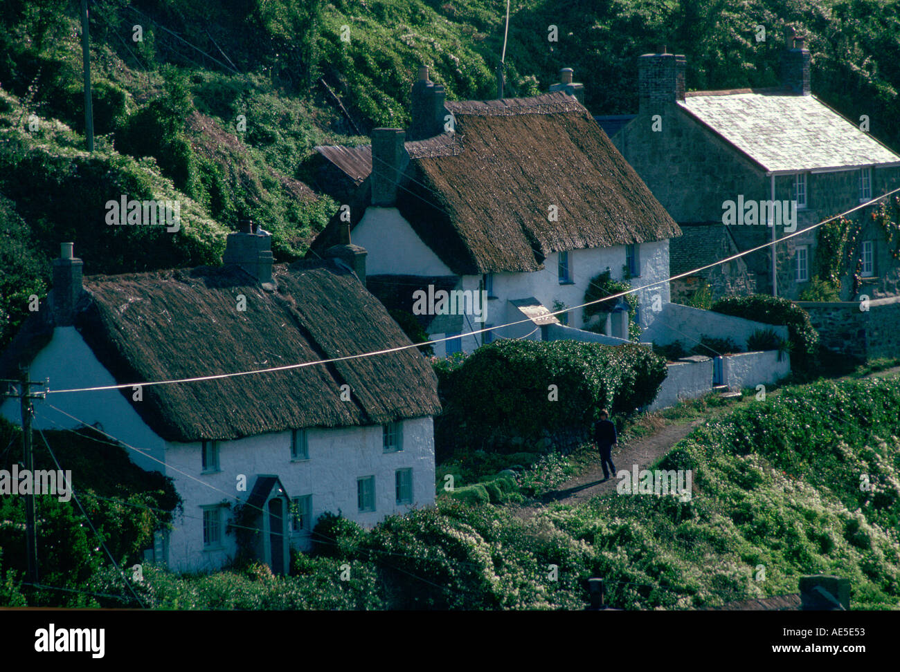 Cottages in typical village hi-res stock photography and images - Alamy