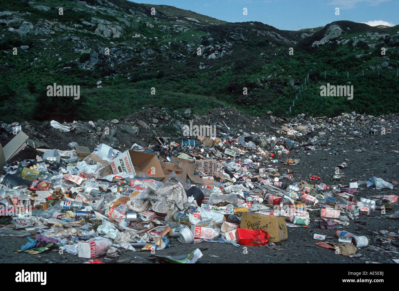 Waste land scotland hi-res stock photography and images - Alamy