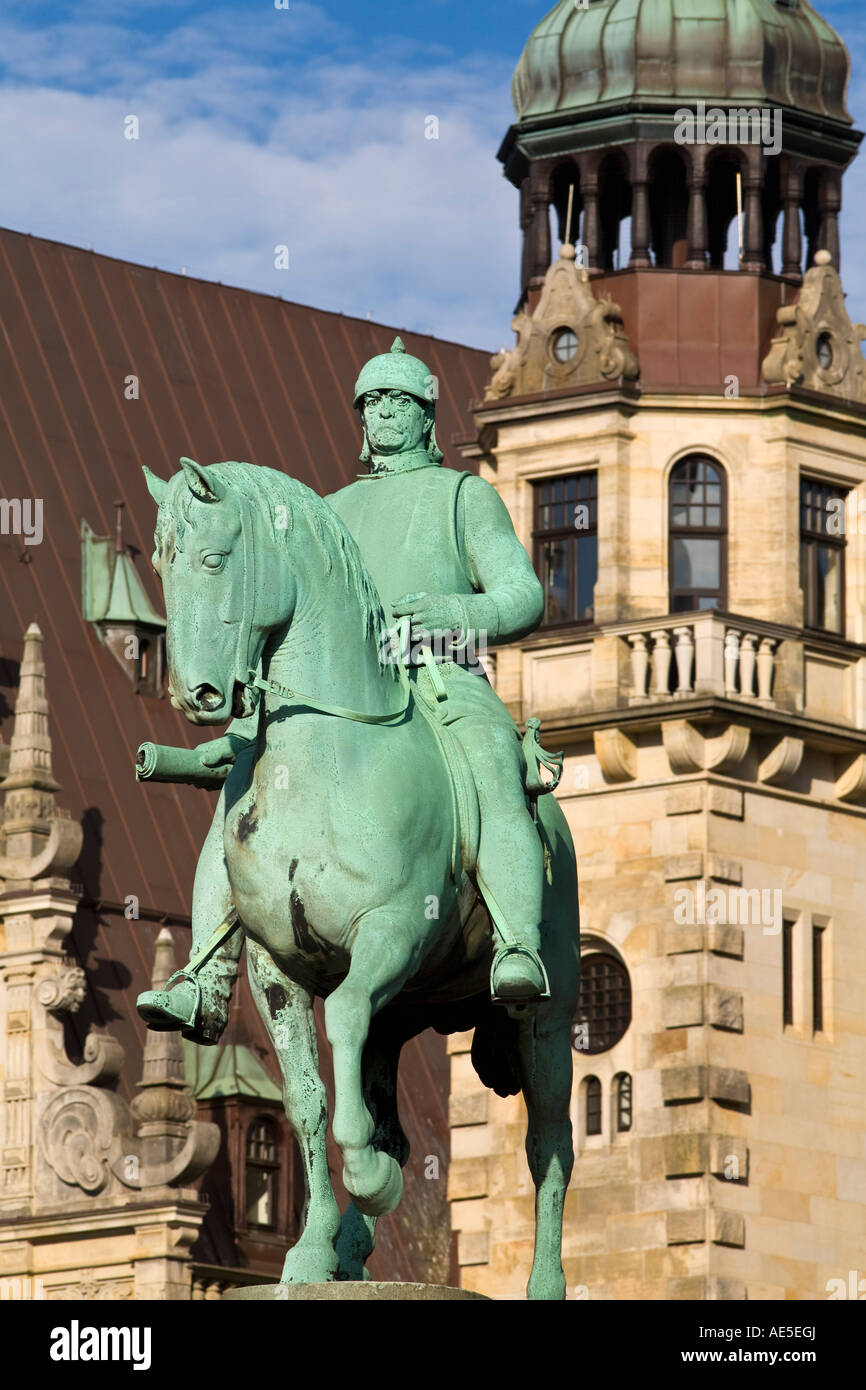 Kaiser wilhelm ii equestrian statue hi-res stock photography and images ...