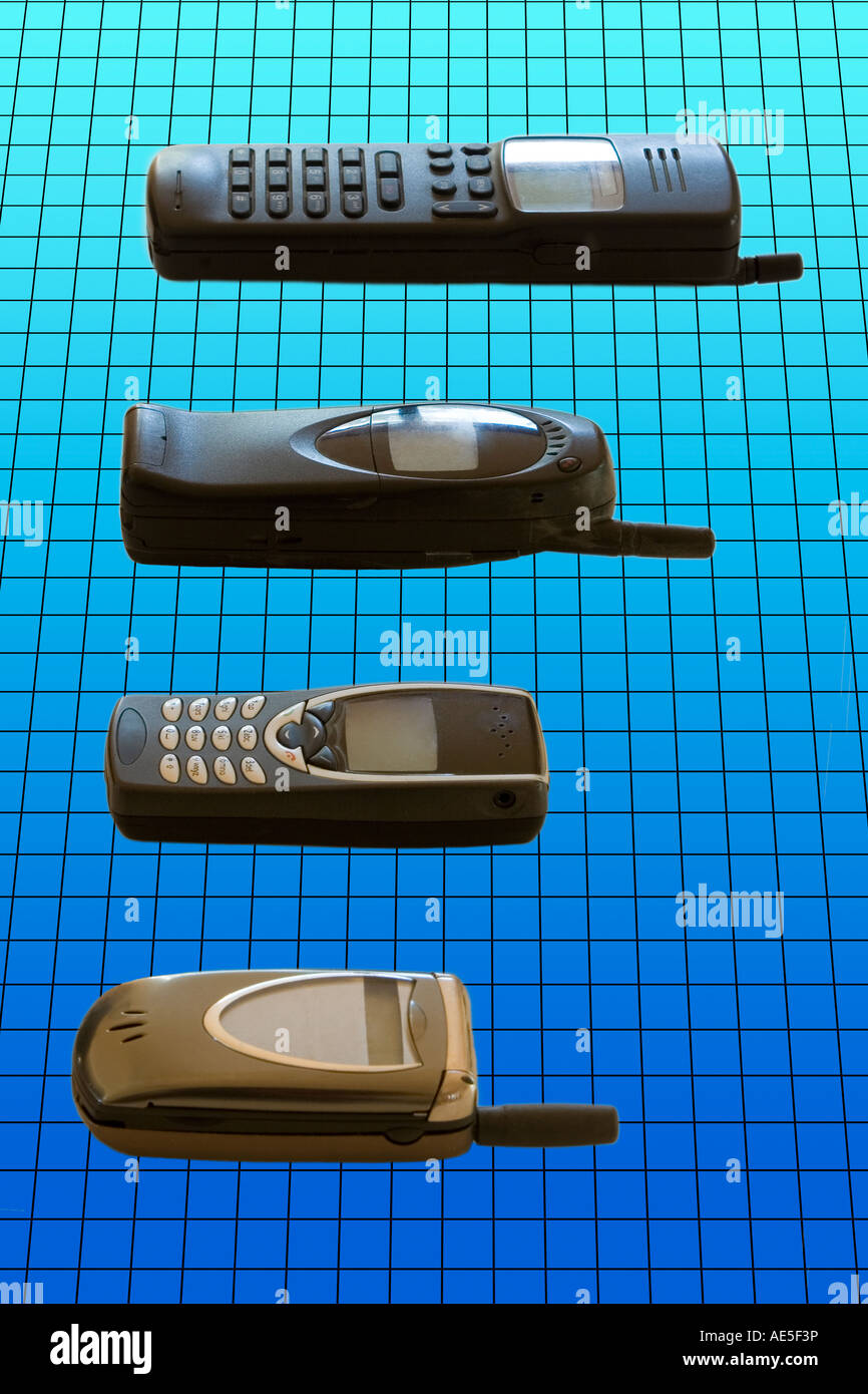 Past present future technology devices hi-res stock photography and ...