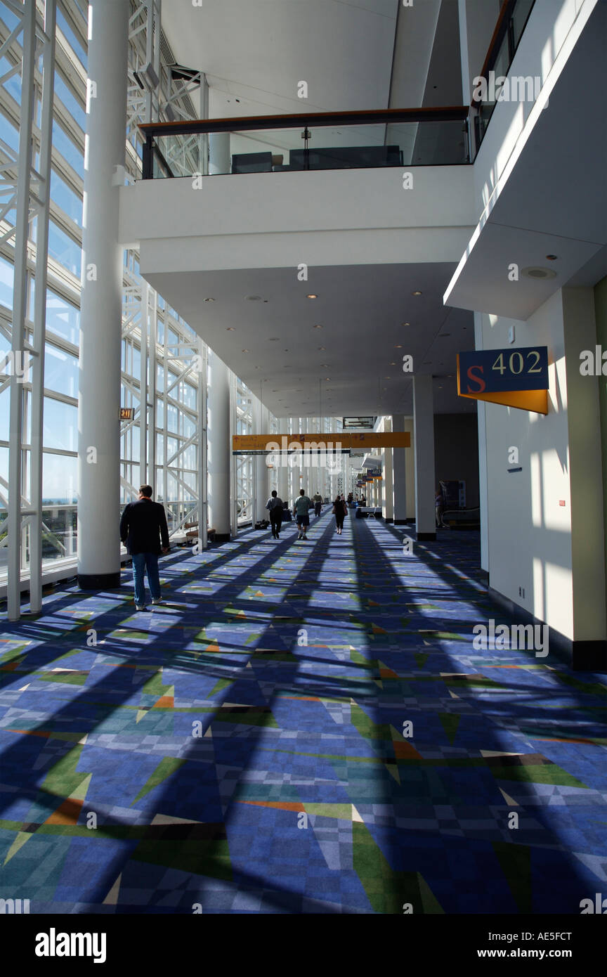 Concourse in McCormick Place Convention Center Chicago Illinois Stock ...