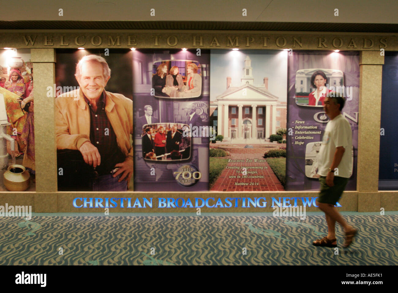 Norfolk Virginia,Airport,Christian Broadcasting Network,Pat Robertson ...