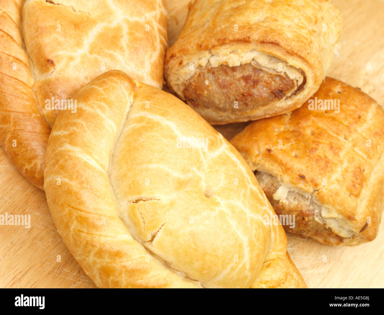 Selection of Pastries Stock Photo - Alamy
