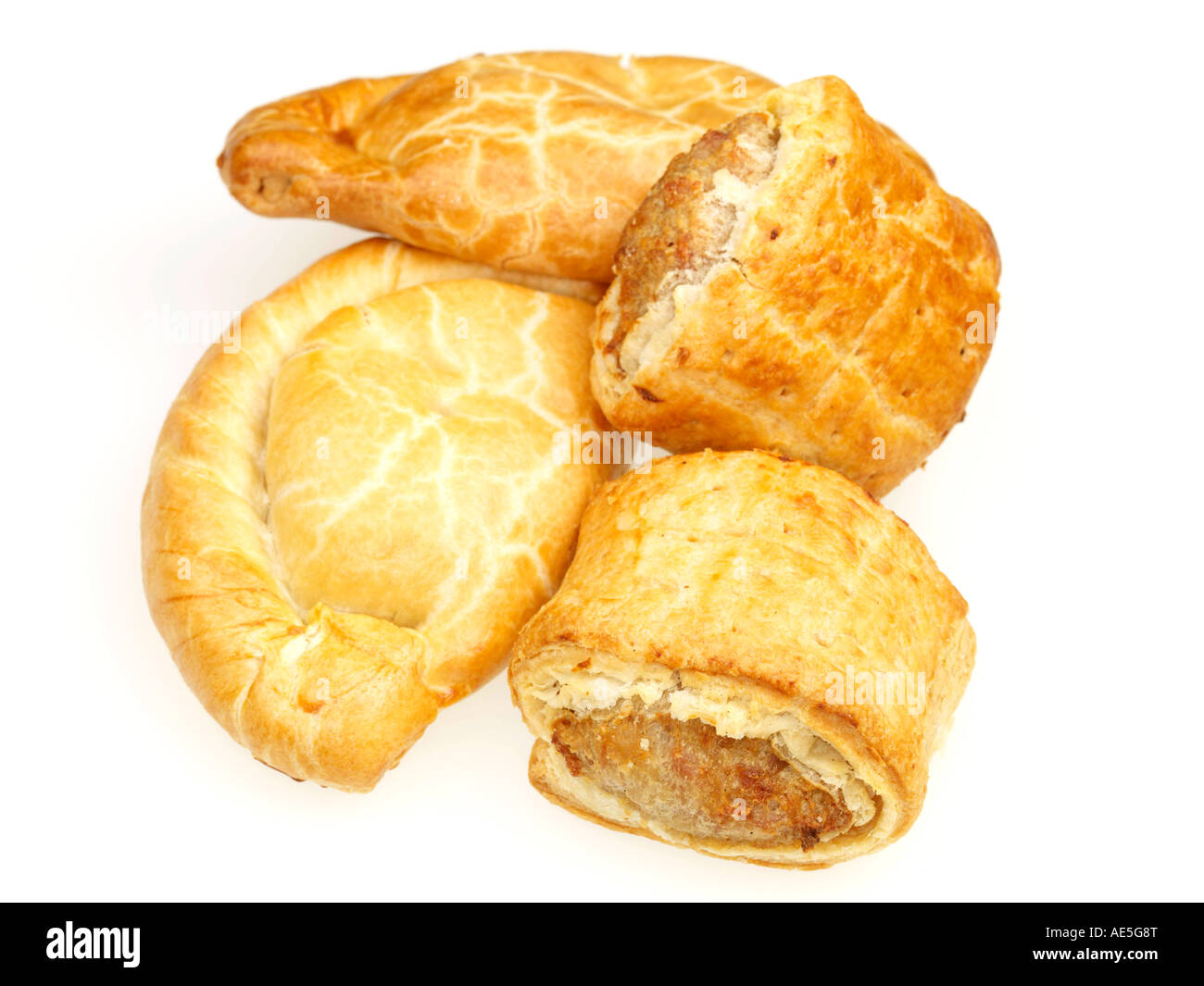 Selection of Pastries Stock Photo - Alamy