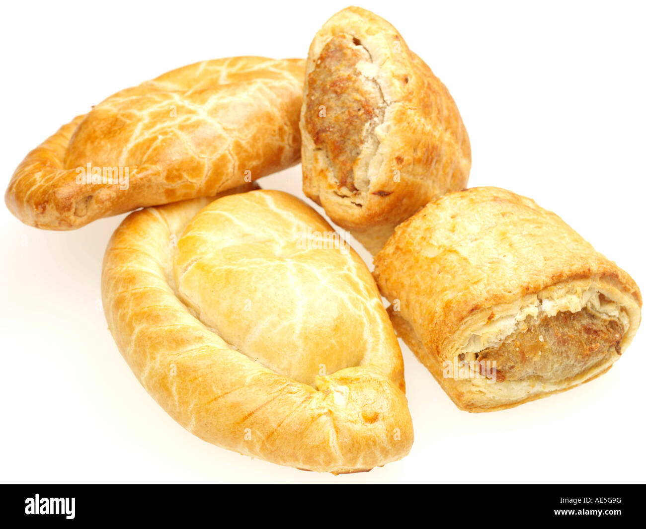 Selection of Pastries Stock Photo - Alamy