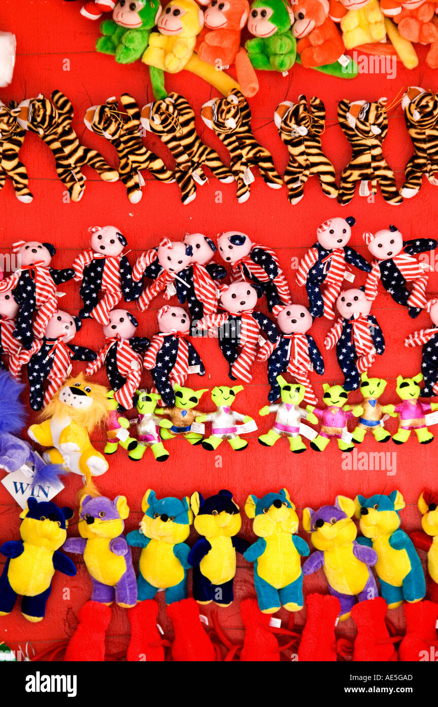 Carnival game prizes Stock Photo - Alamy