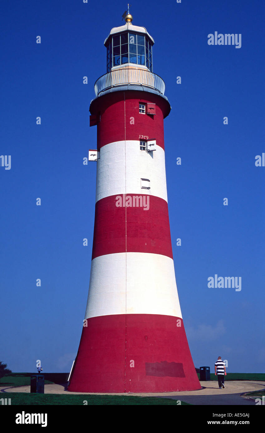 Old Eddystone Lighthouse Stock Photo - Alamy