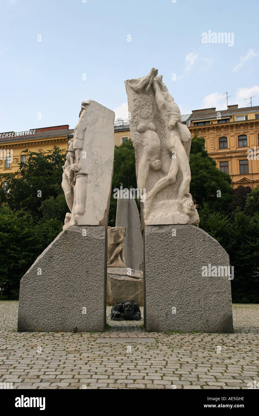 Albertinaplatz Alfred Hrdlicka Monument Memorial against war and ...