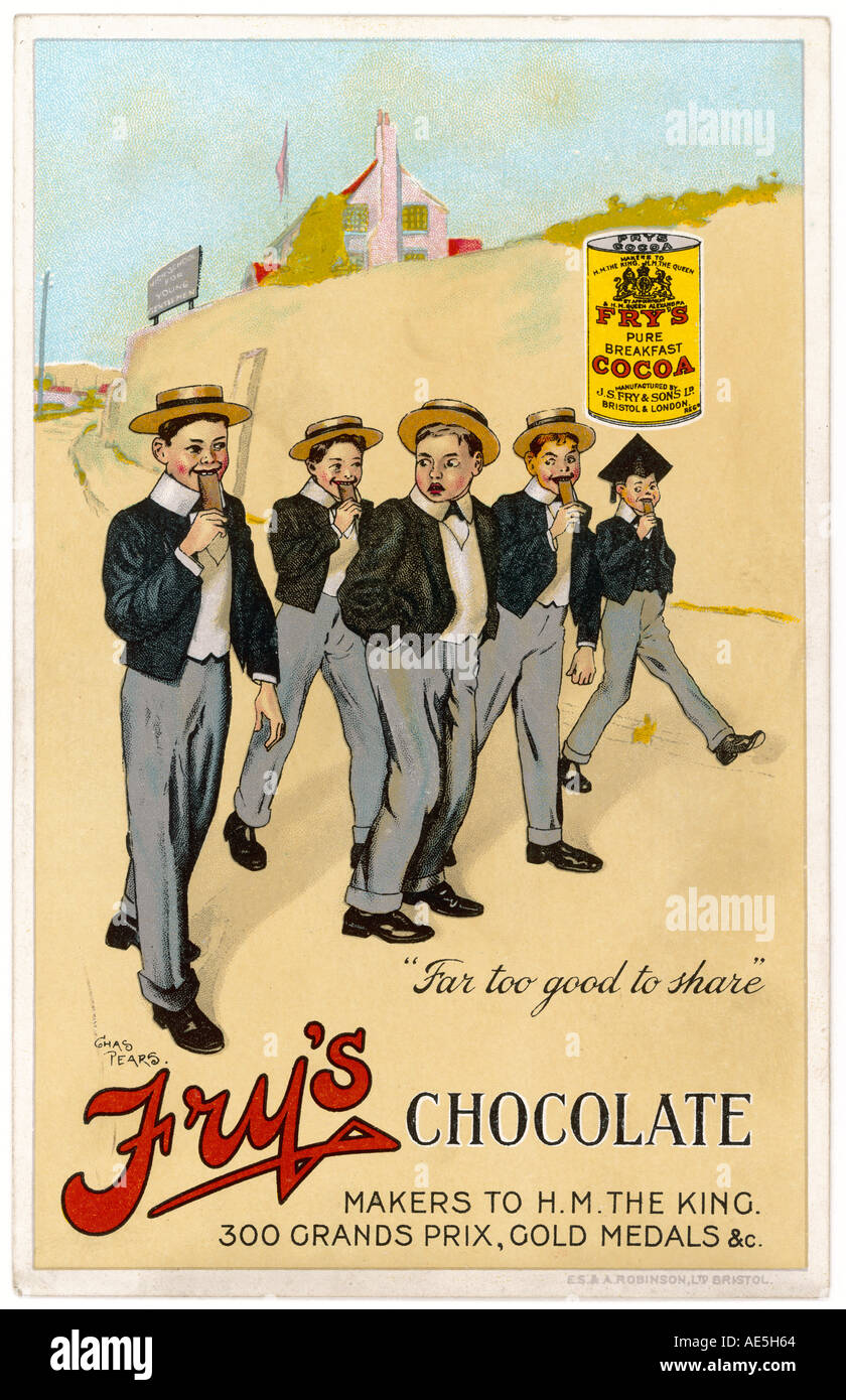 Fry's chocolate historical hi-res stock photography and images - Alamy