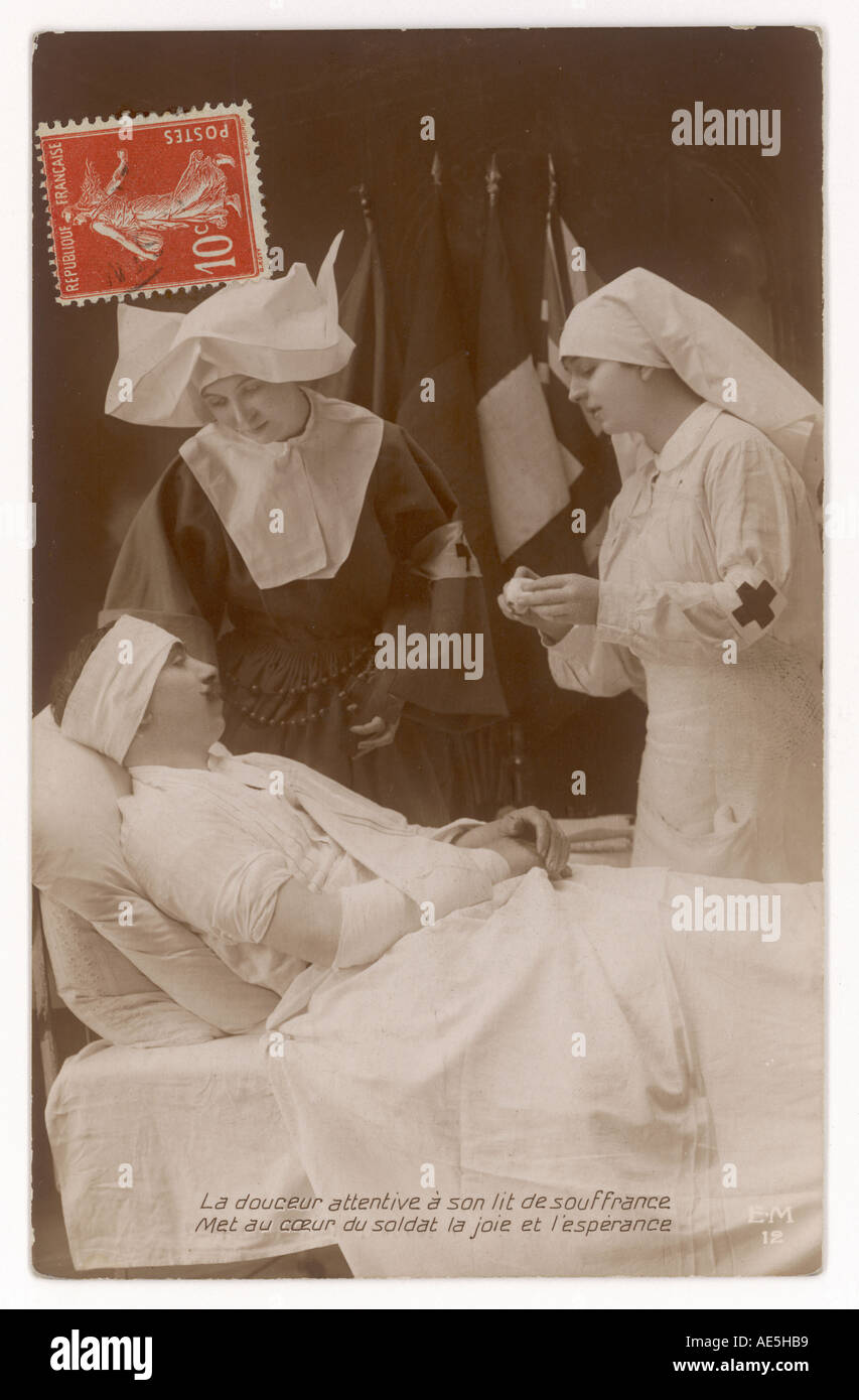 Nurses the french red cross hi-res stock photography and images - Alamy