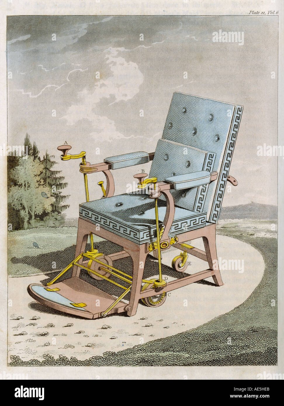 Merlins mechanical chair hi-res stock photography and images - Alamy