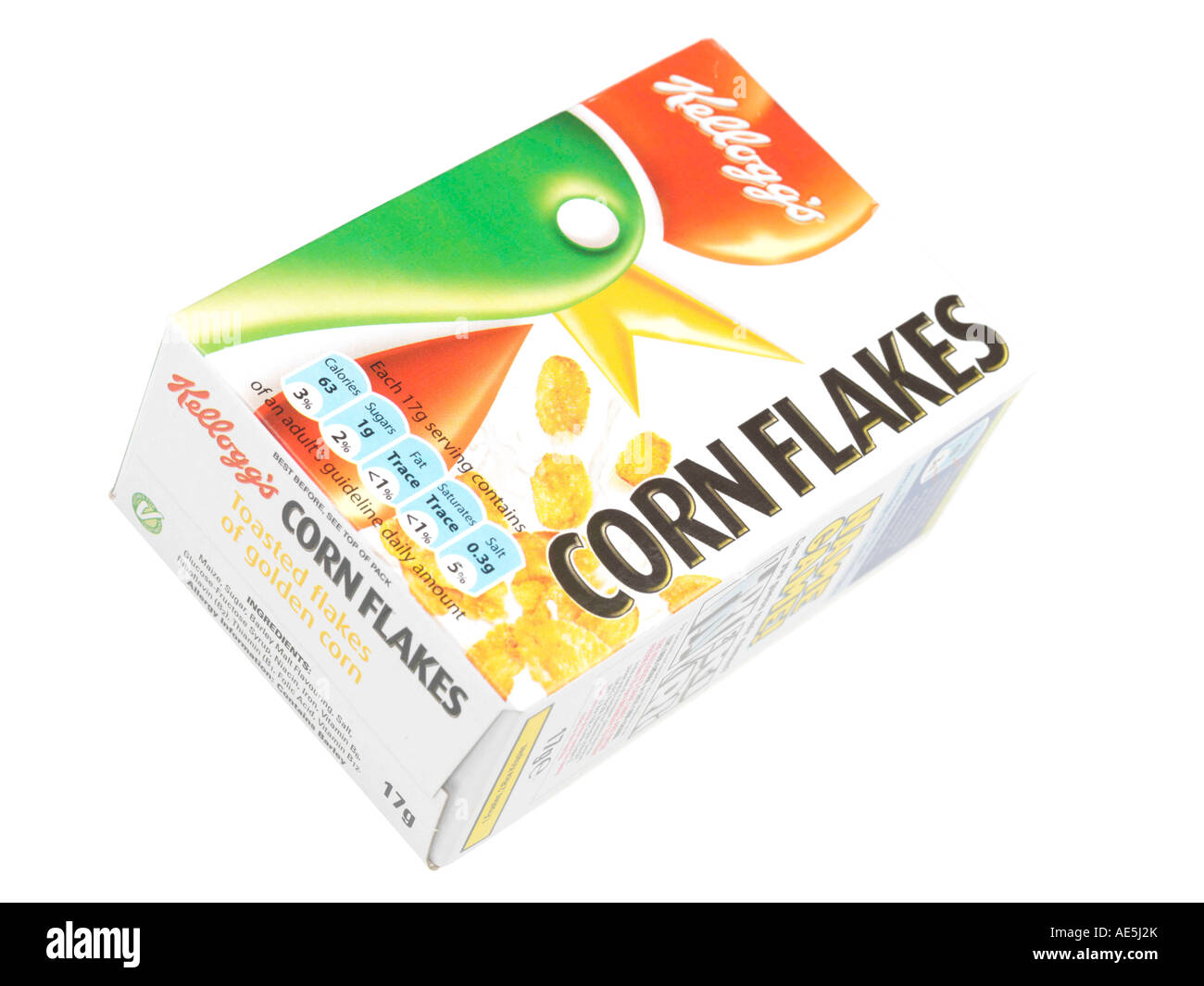 Corn flakes box Cut Out Stock Images & Pictures - Alamy