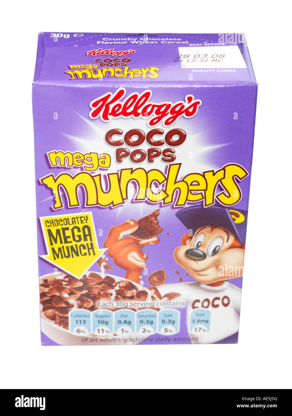 Box of kelloggs coco pops mega munchers Cut Out Stock Images & Pictures ...