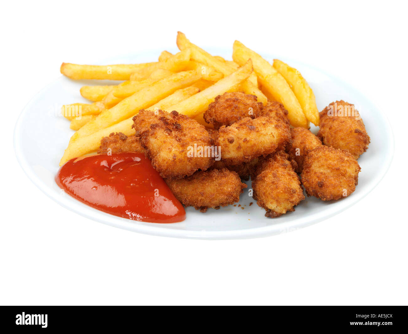 Scampi and chips dinner hi-res stock photography and images - Alamy
