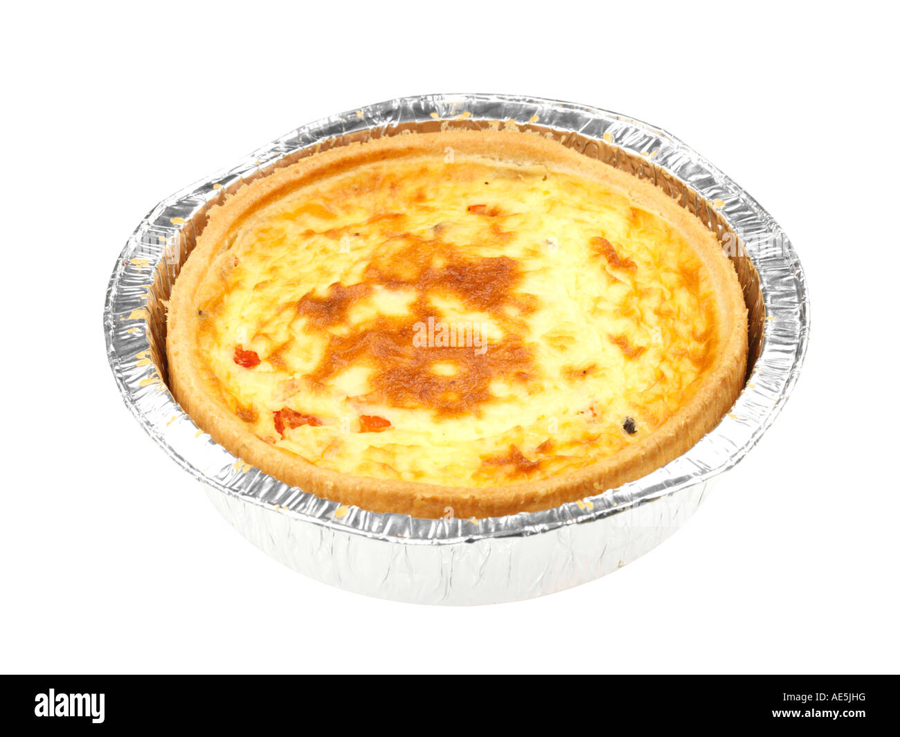 Sweetfire Pepper Feta and Olive Quiche Stock Photo - Alamy