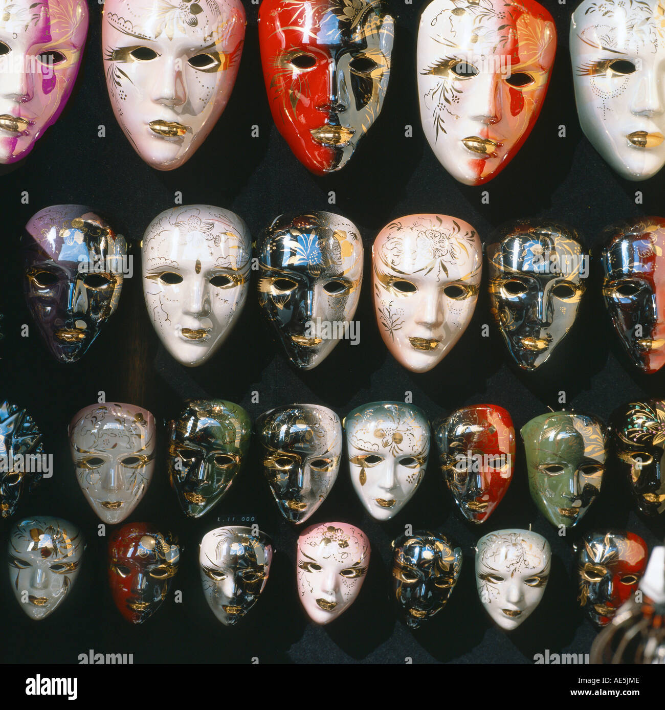 Carnival masks, Florence, Tuscany, Italy Stock Photo - Alamy
