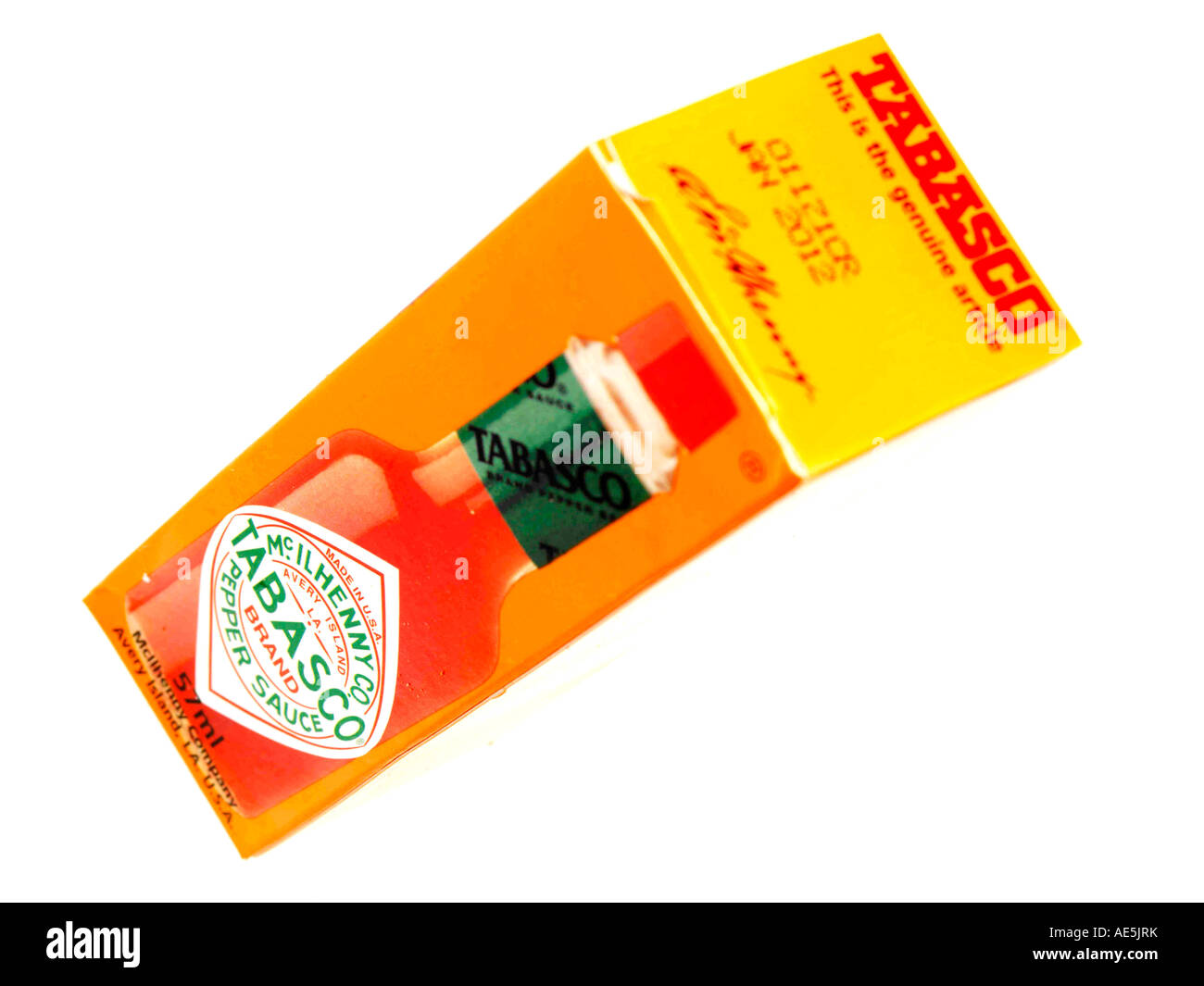 Tabasco hot sauces hi-res stock photography and images - Alamy