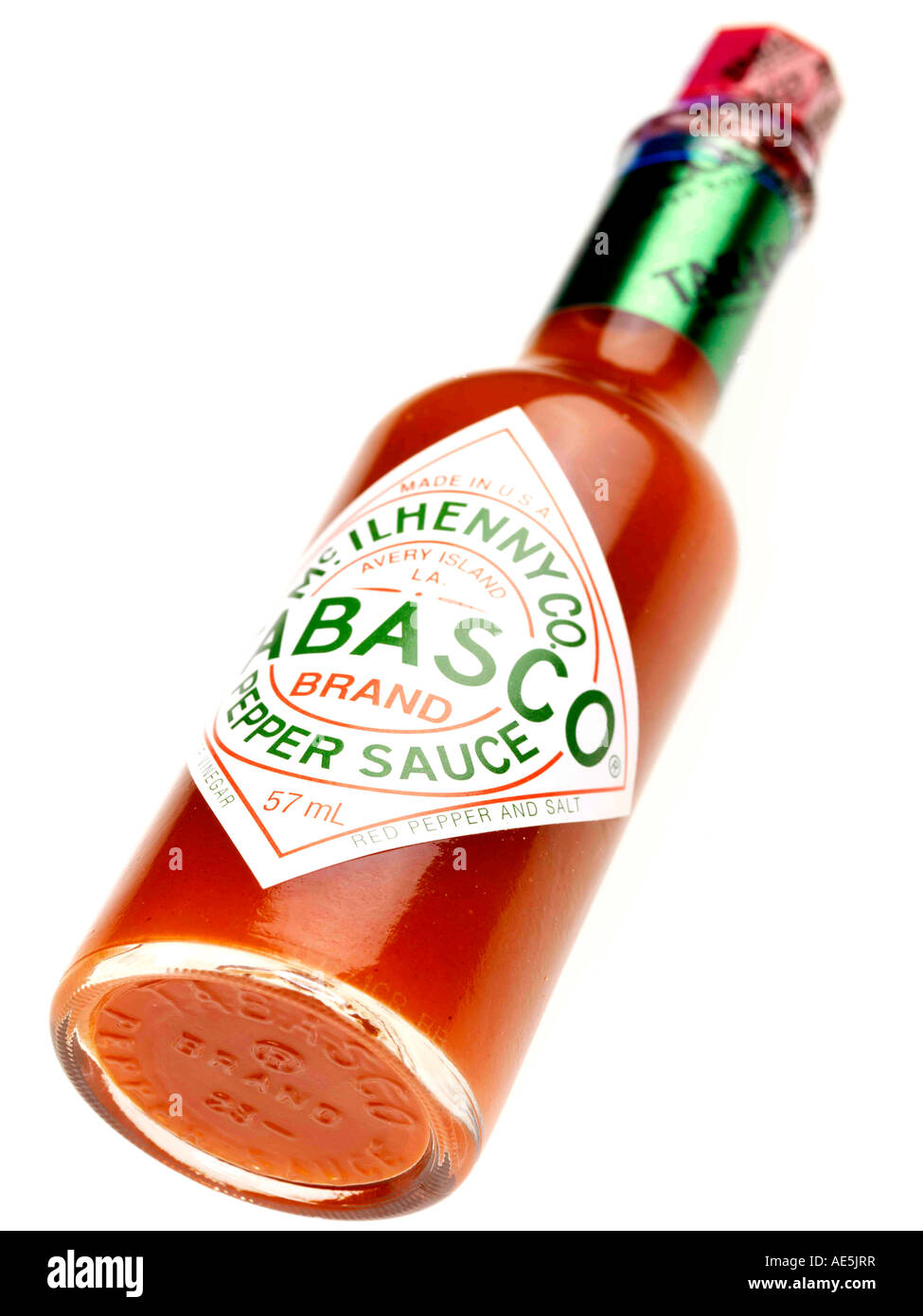 Tabasco sauce sauces spicy hot condiment condiments food hi-res stock ...
