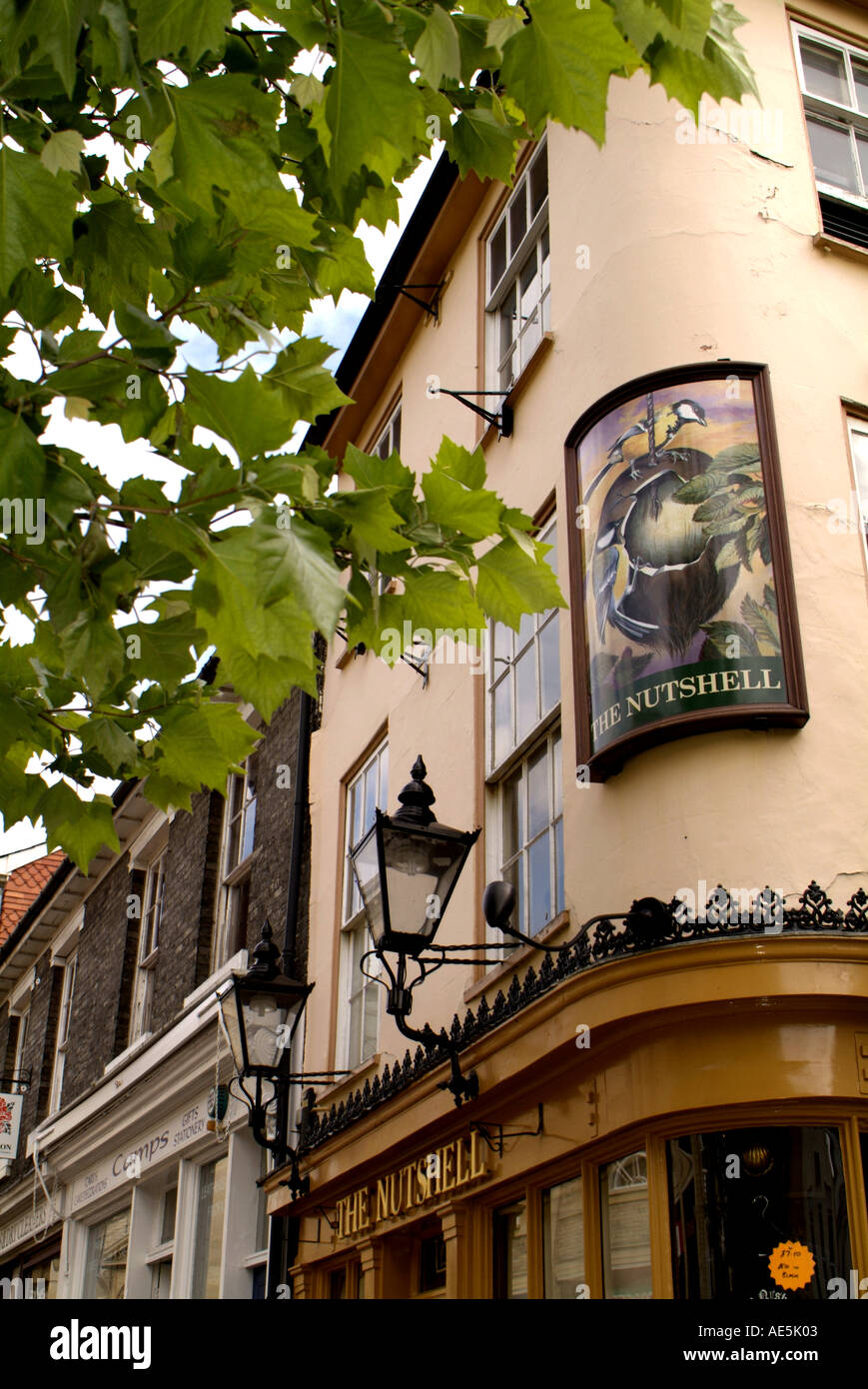 Nutshell public House Bury St Edmunds Suffolk Stock Photo - Alamy