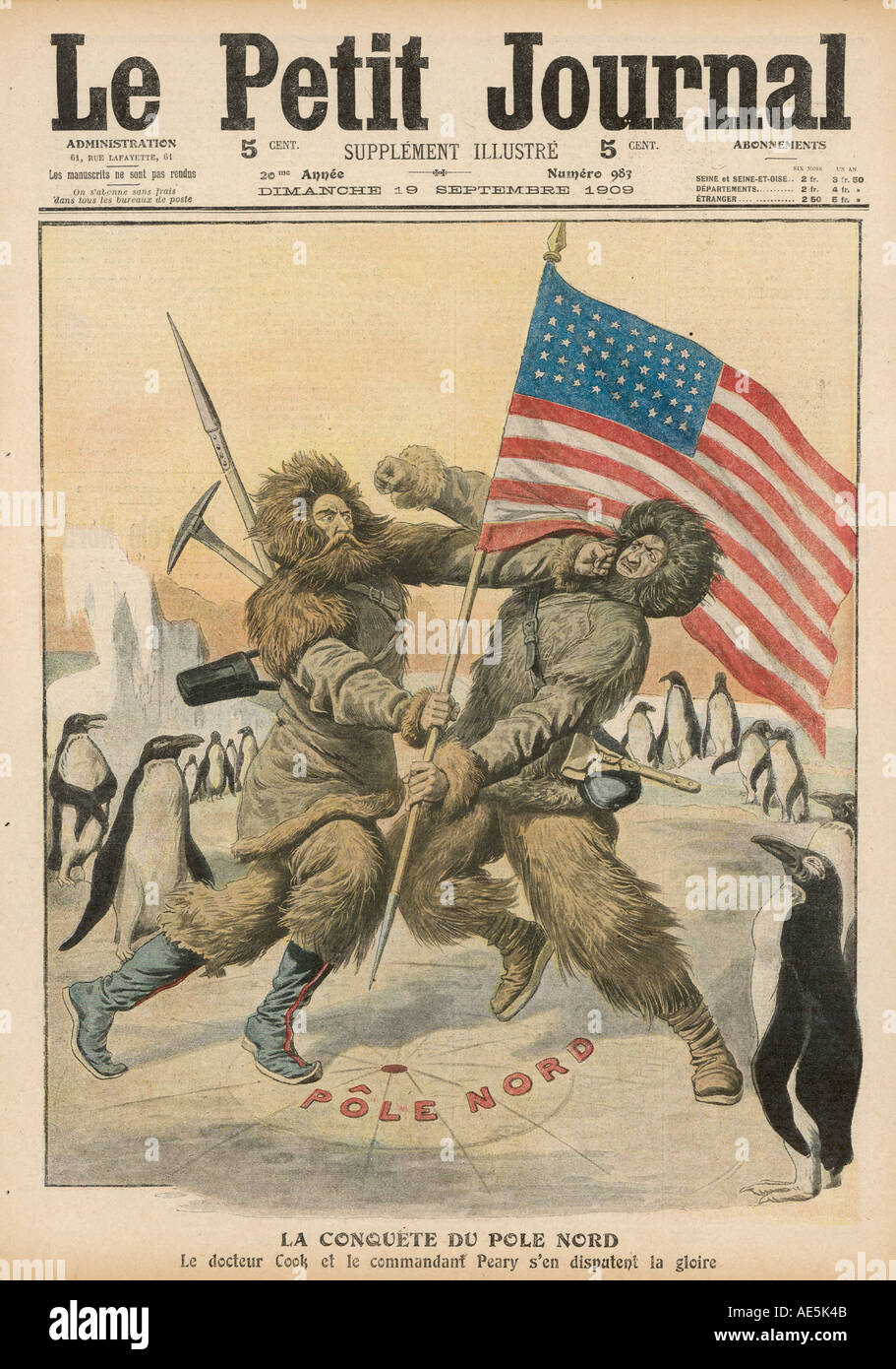 Peary north pole hi-res stock photography and images - Alamy