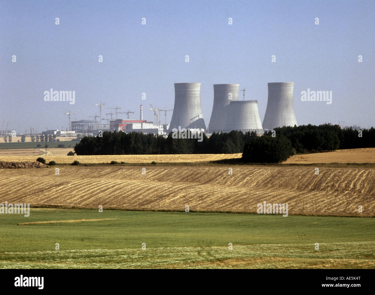 Nuclear power plant temelin czech republic hi-res stock photography and ...