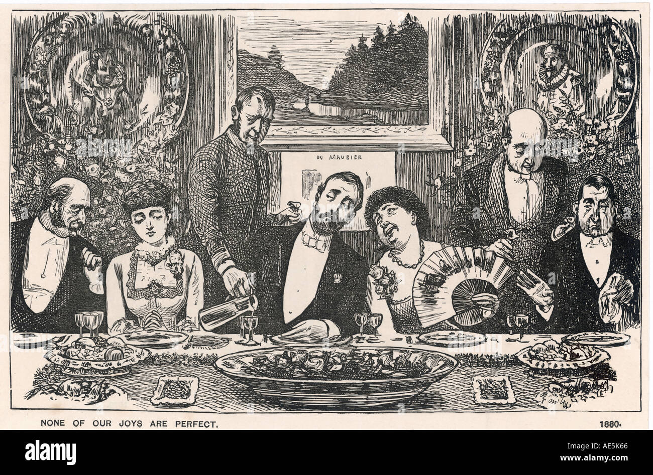 Historical dinner party hi-res stock photography and images - Alamy