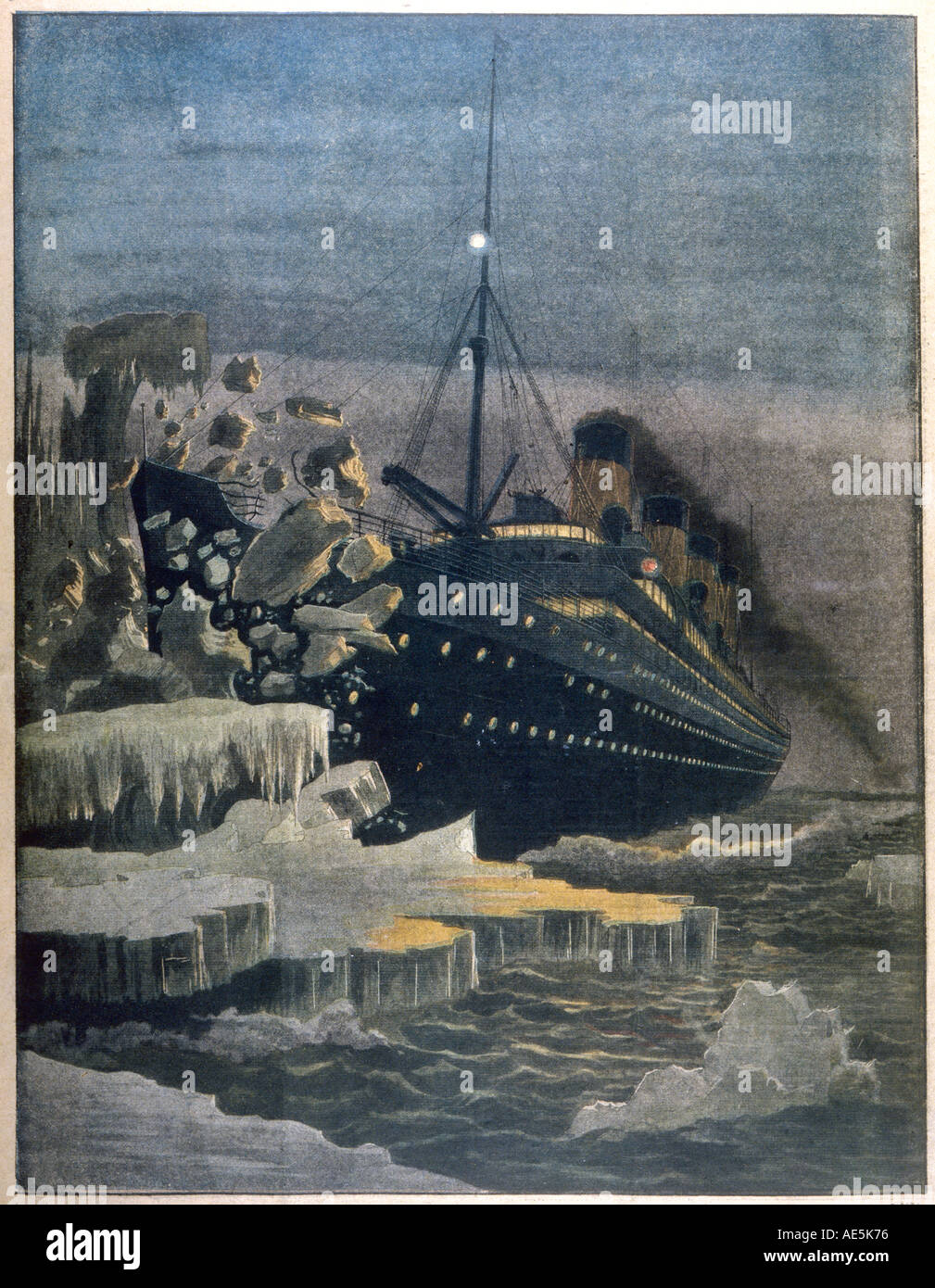 The titanic iceberg historical hi-res stock photography and images - Alamy