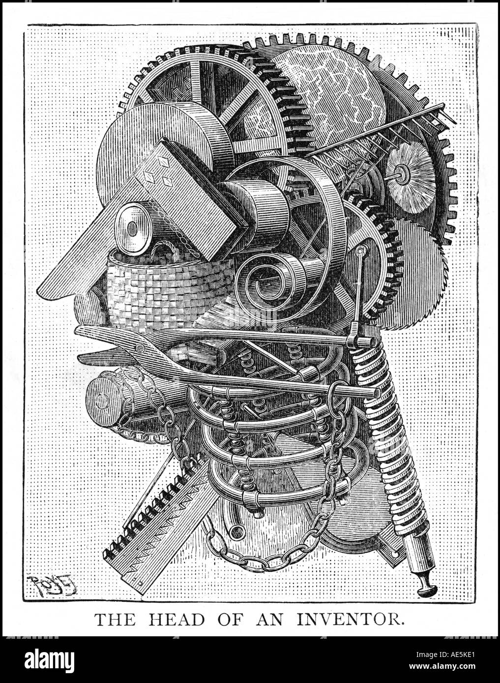 Inventor fantasy Black and White Stock Photos & Images - Alamy