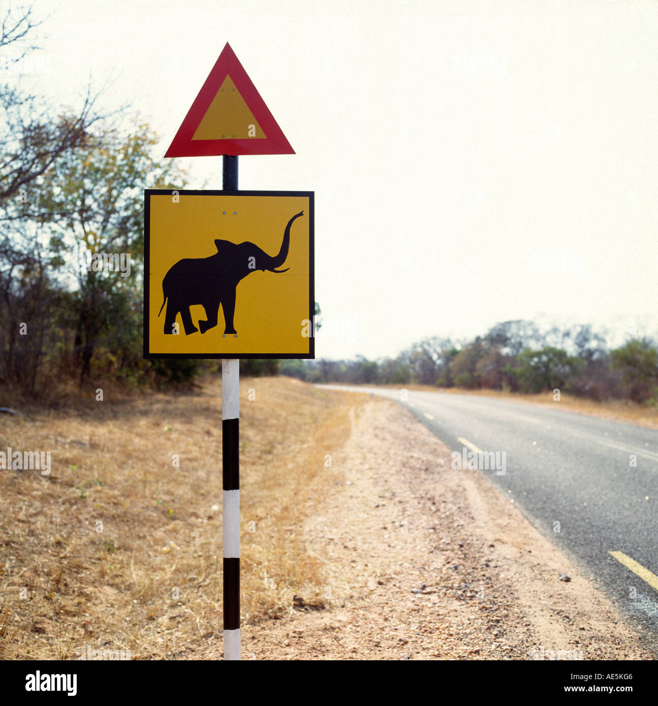 Hwange national park sign hi-res stock photography and images - Alamy
